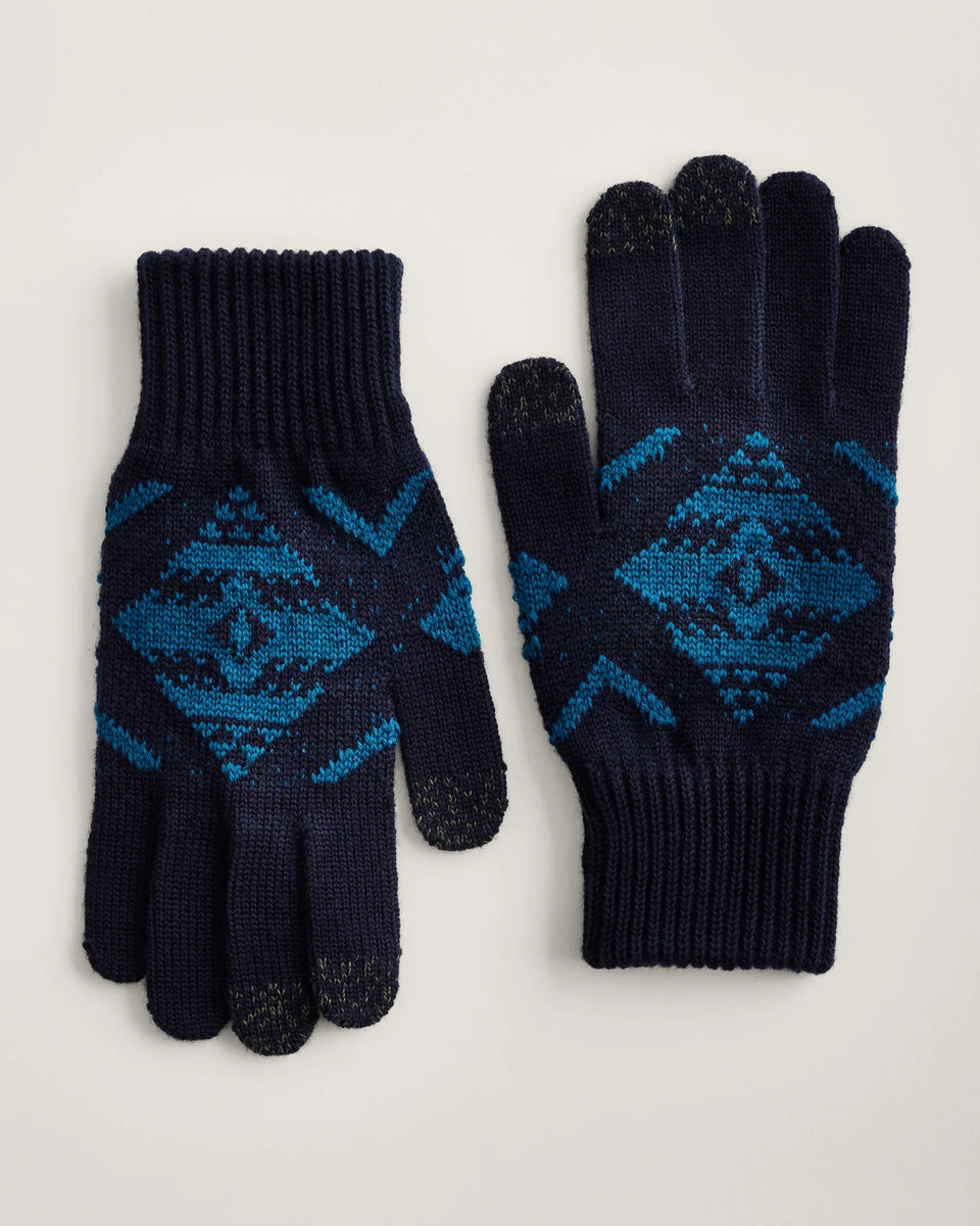 Pendleton Texting Gloves - Nehalem Aqua – Bailey Road