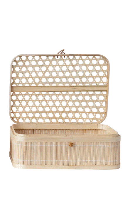 Bloomingville Hand-Woven Bamboo Box - Large – Bailey Road