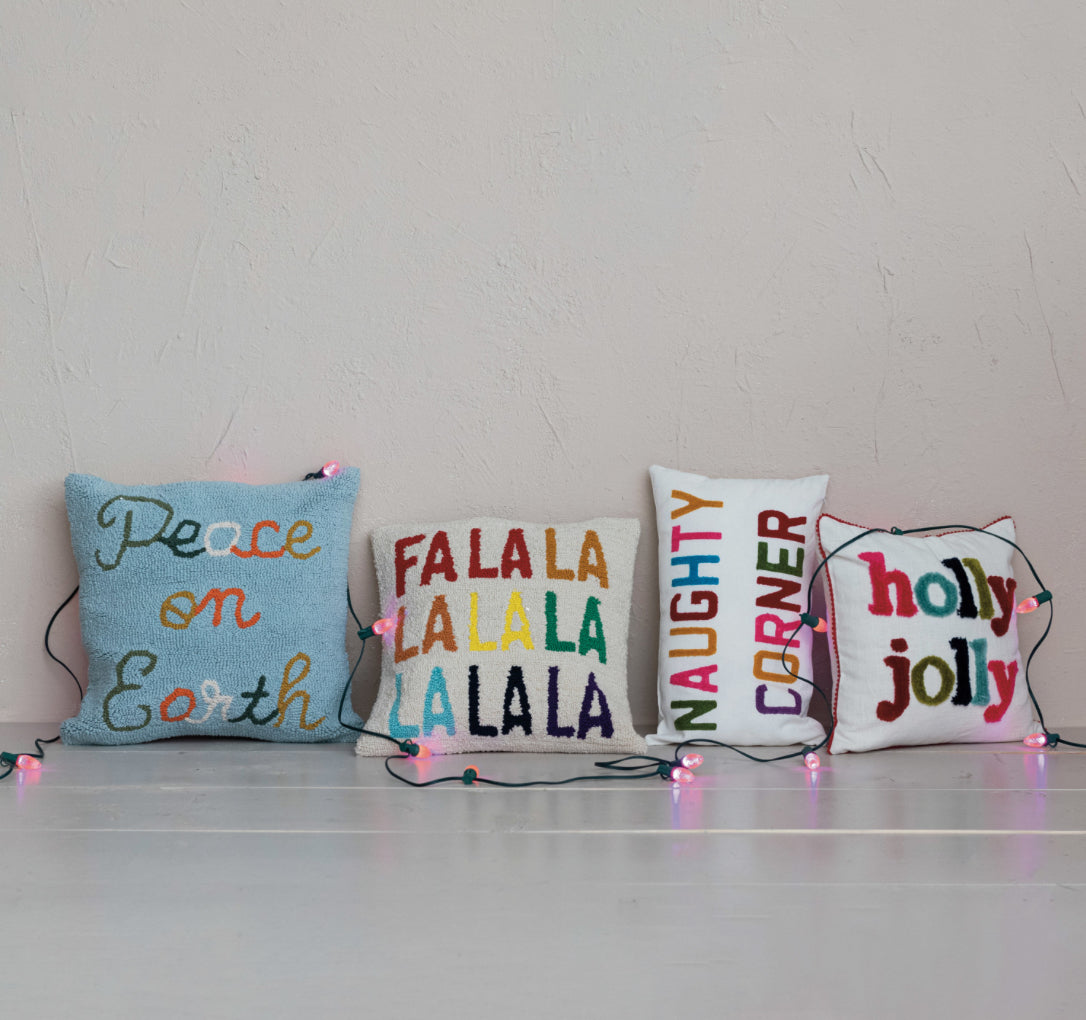 Creative Co-Op Holly Jolly Throw Pillow – Bailey Road