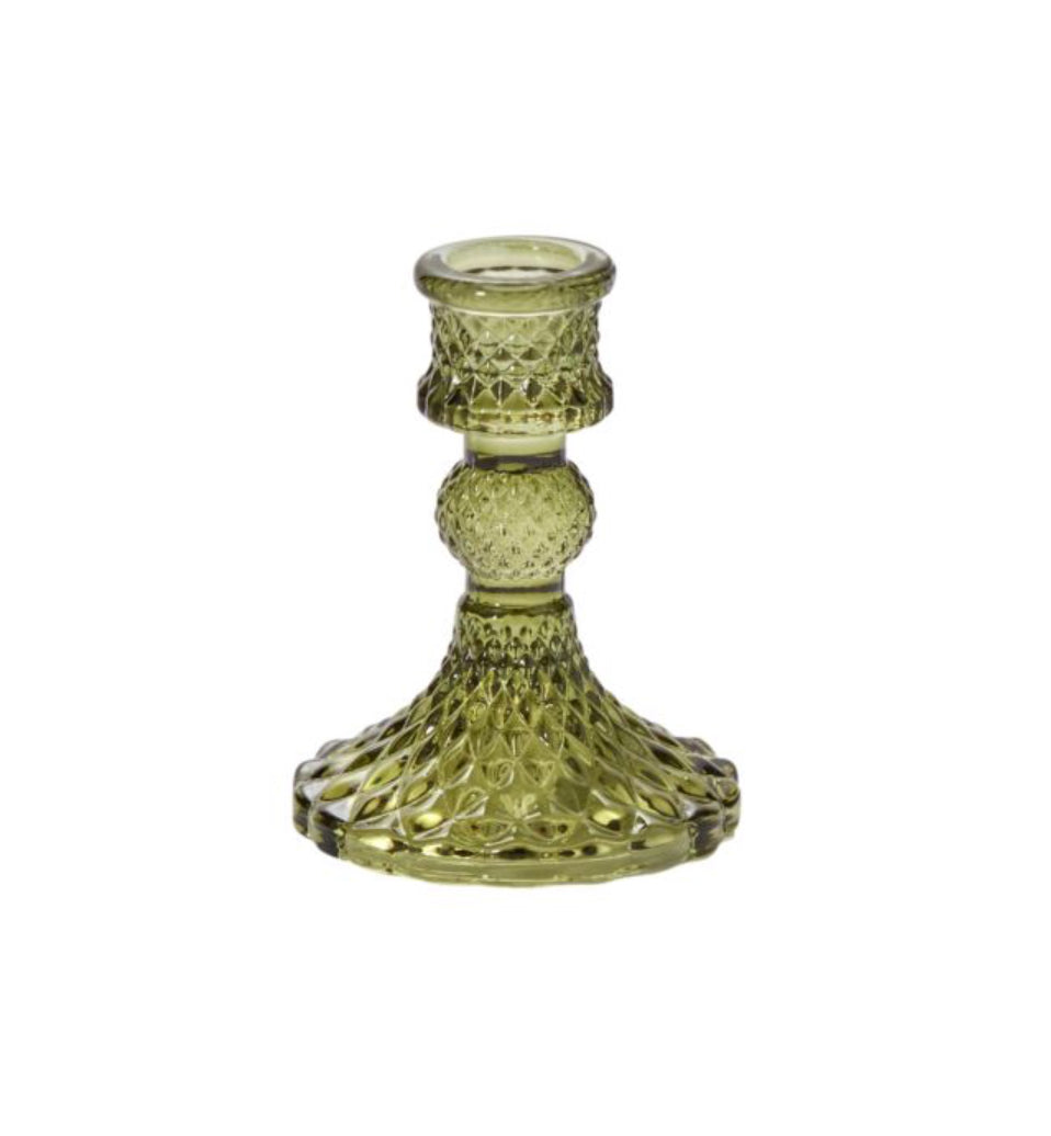 Accent Decor Gillian Candlestick - Short Green – Bailey Road