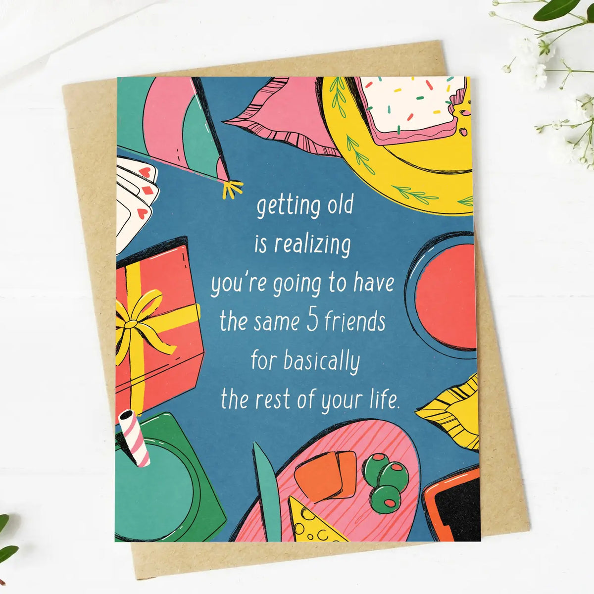 Same Five Friends Birthday Greeting Card – Bailey Road