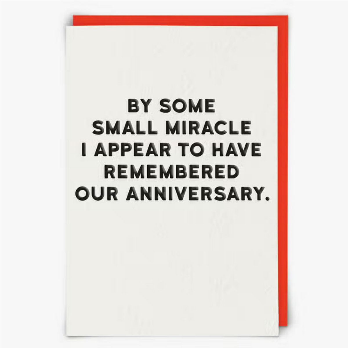 Redback CardsLMiracle Anniversary Greeting Card – Bailey Road