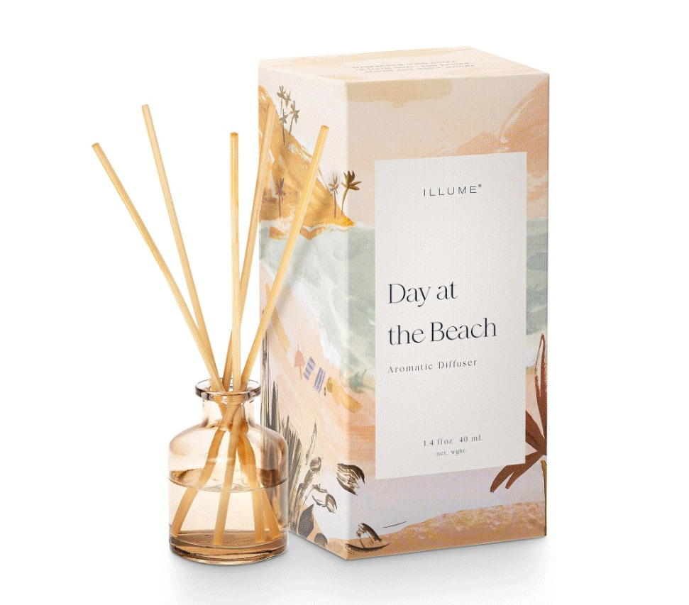 Illume Mini Aromatic Diffuser - Day at the Beach – Bailey Road