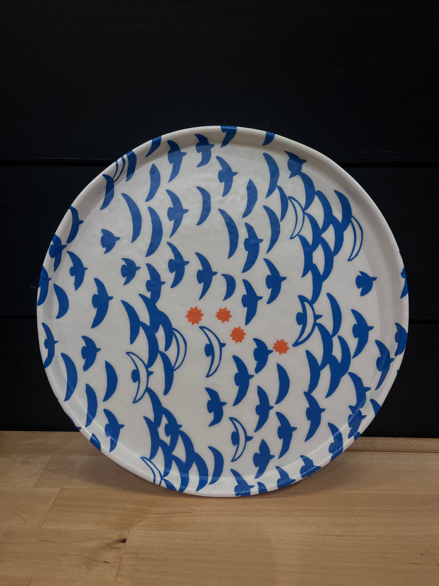 Merritt Designs Summertime Melamine Dinner Plate – Bailey Road
