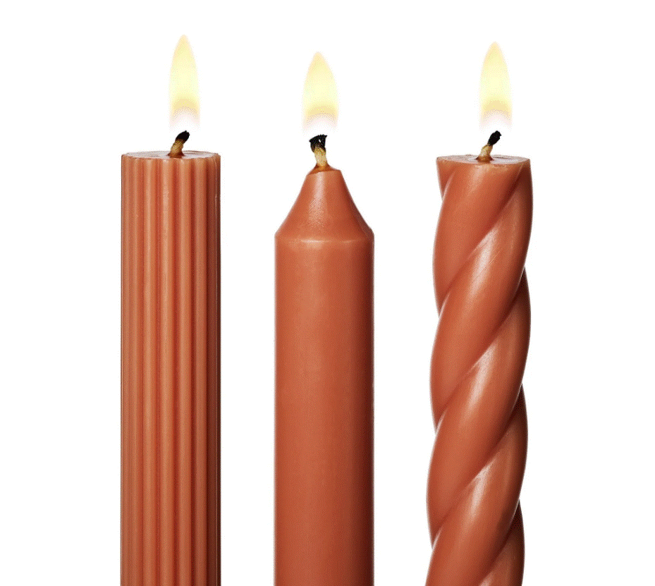 Illume Terra Tabac Assorted Taper Candles - 3 Pack – Bailey Road