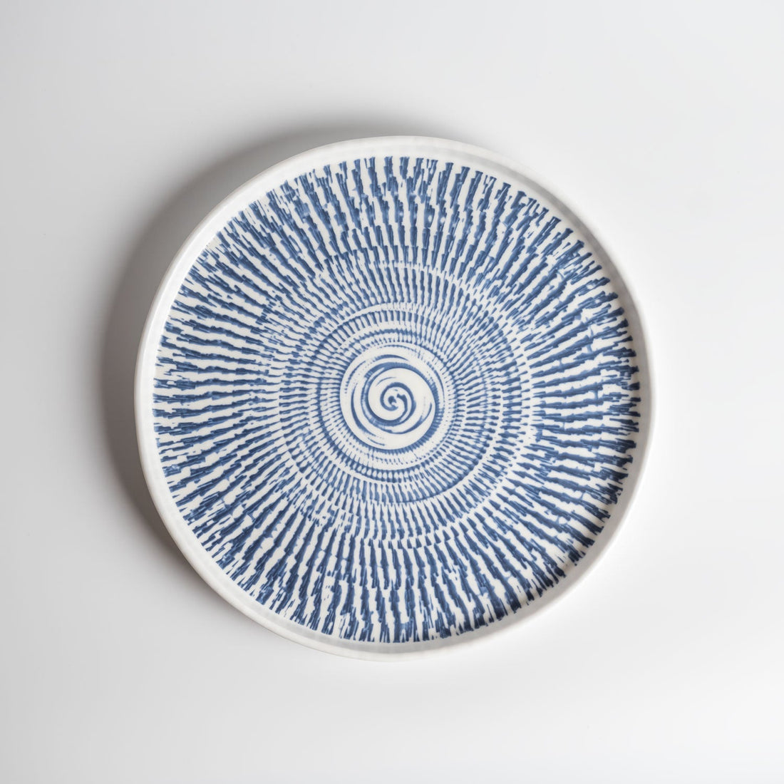Merritt Designs Tribal Acrylic Dinner Plate - Blue – Bailey Road