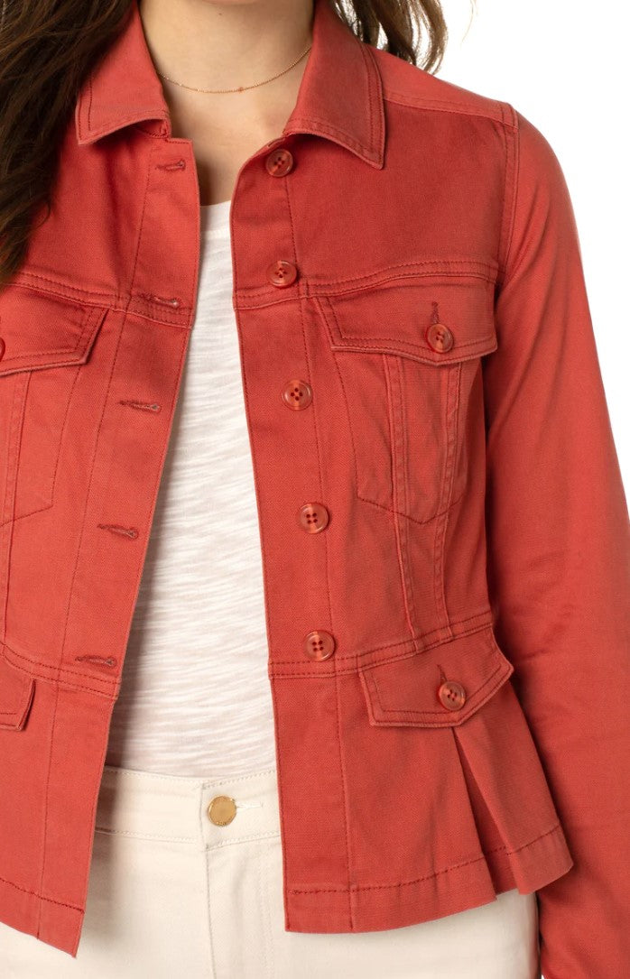 Liverpool Peplum Jacket - Desert Bloom – Bailey Road