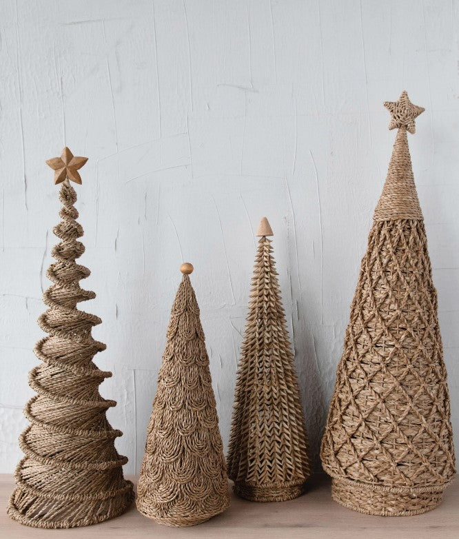 Creative Co-Op Handmade Buri Palm Cone Tree - 24 inch – Bailey Road